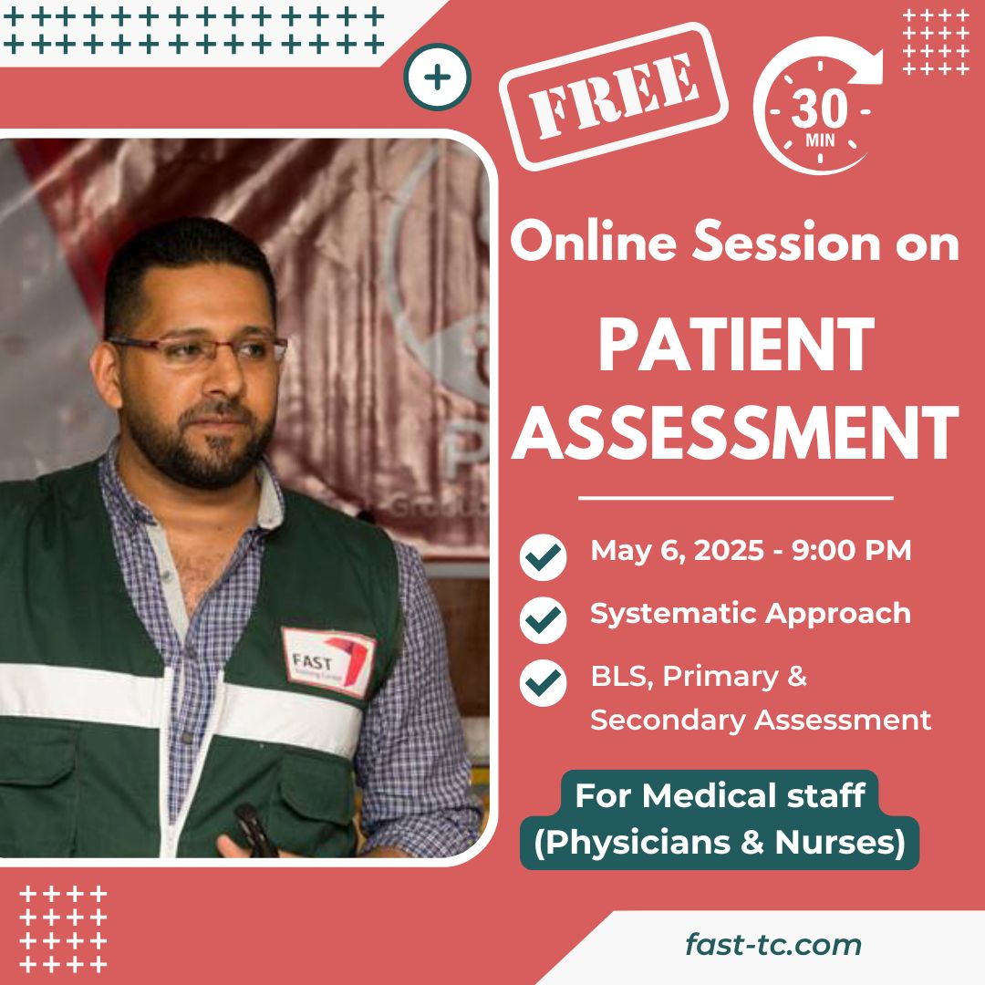 Free Online Session on Systematic Patient Assessment | Fast Training Center